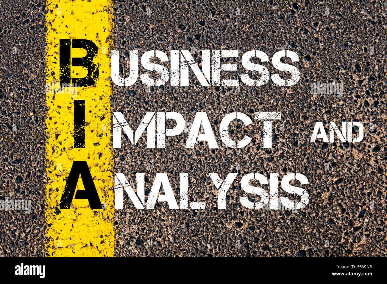 Concept image of Business Acronym BIA Business Impact and Analysis ...