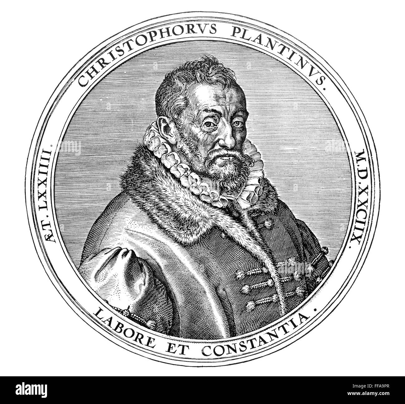 CHRISTOPHE PLANTIN/n(1520-1589). French bookbinder, printer, and ...