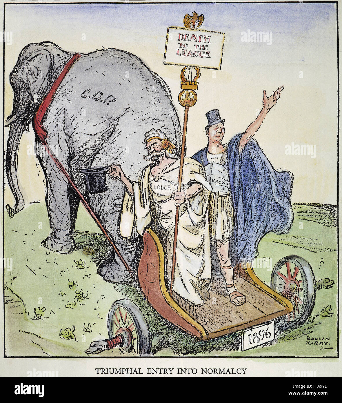 League of nations cartoon High Resolution Stock Photography and Images ...