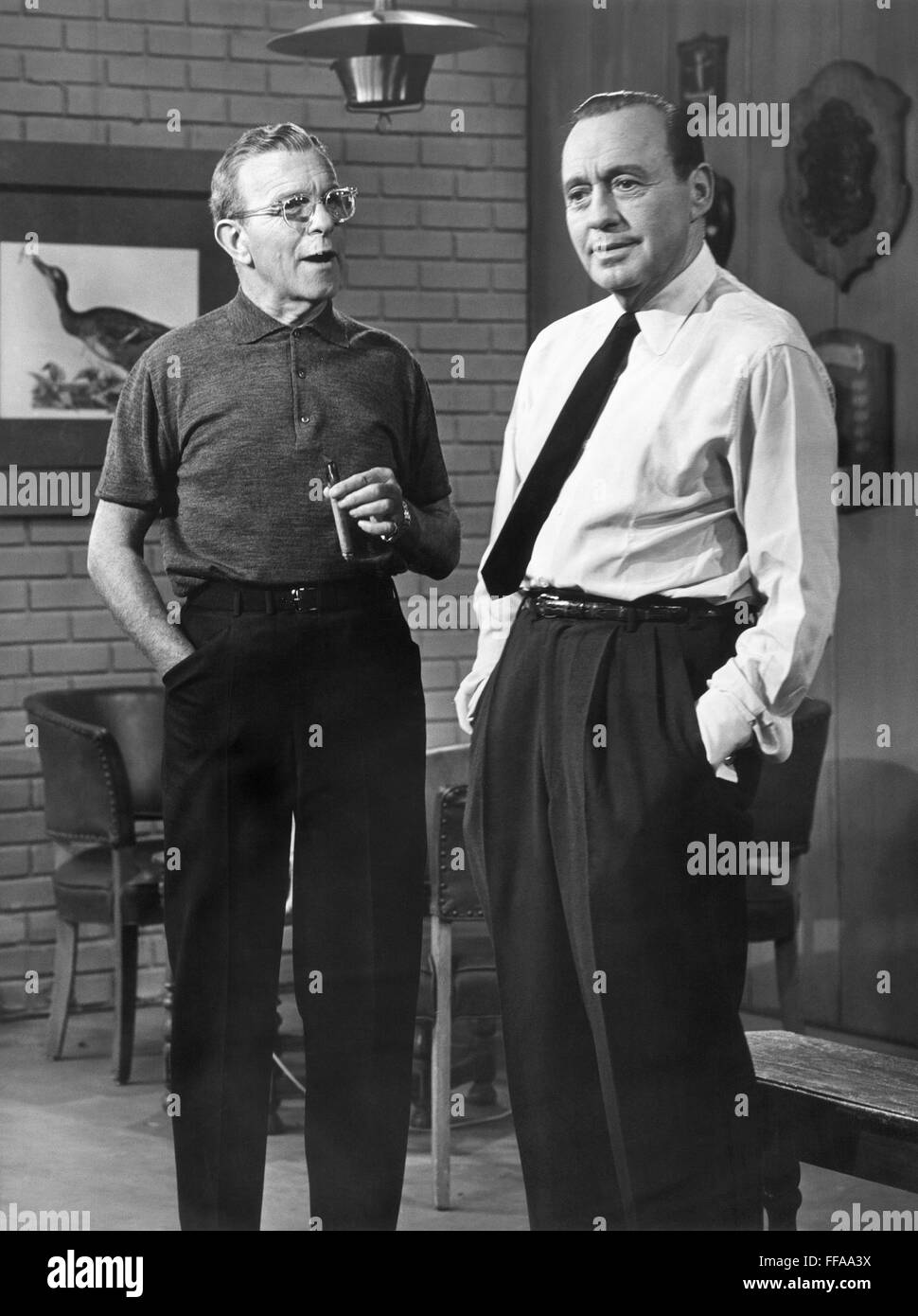 GEORGE BURNS/JACK BENNY/non "The Jack Benny Show" (CBS Stock Photo - Alamy