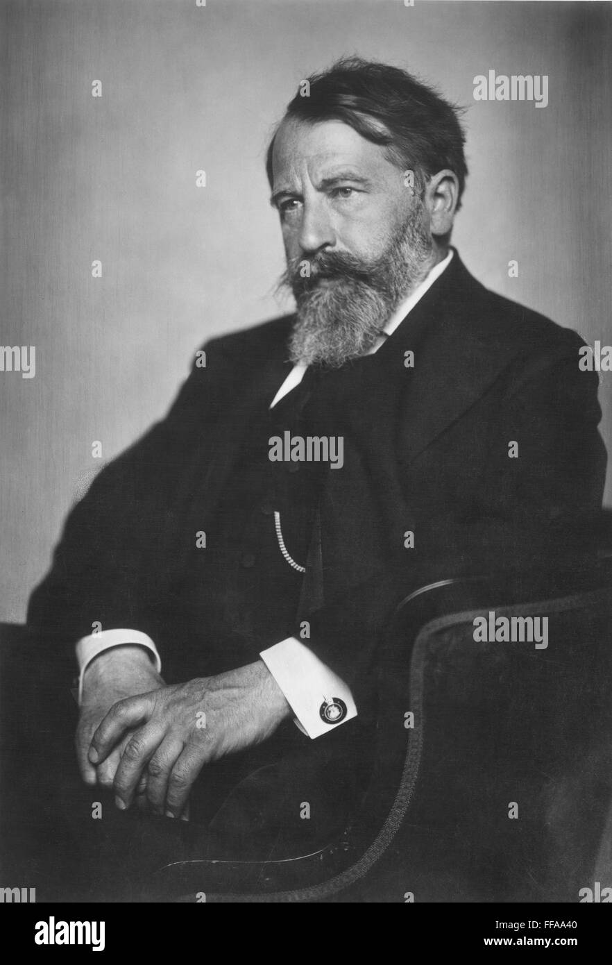 ARTHUR SCHNITZLER/n(1862-1931). Austrian physician and writer. Photographed c. 1920 Stock Photo ...