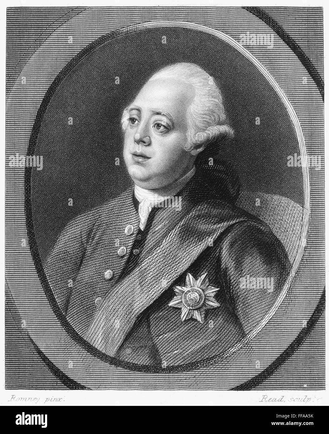 FREDERICK NORTH (1732-1792). /n2nd Earl of Guilford. English statesman ...