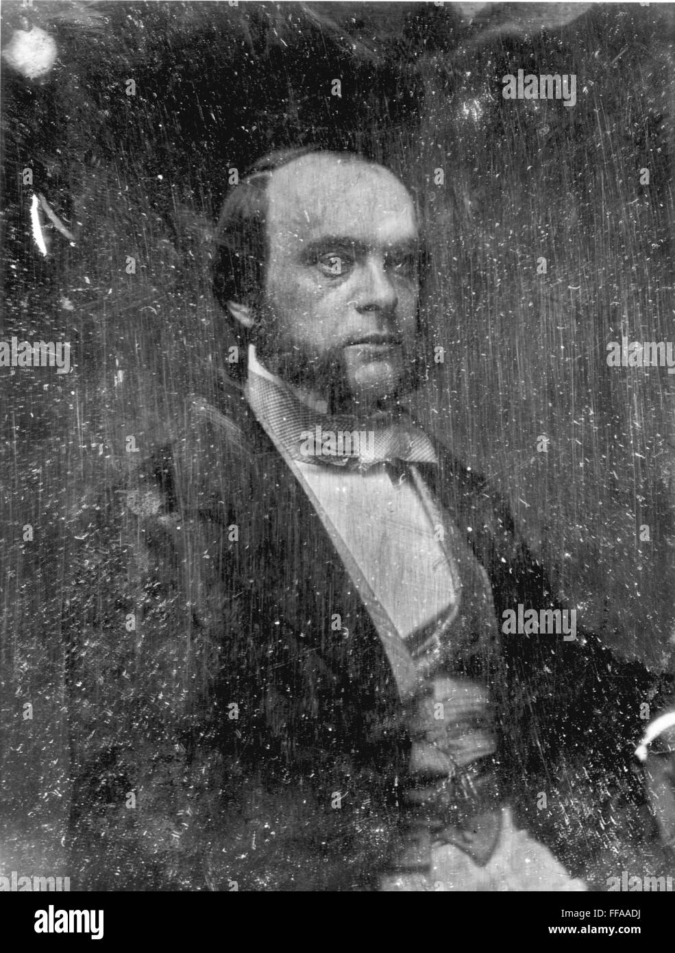 AUGUST BELMONT (1816-1890). /nAmerican (German-born) banker ...
