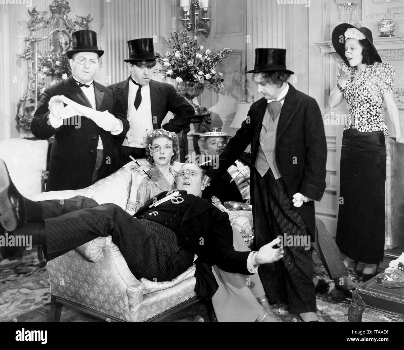 THREE STOOGES: FILM STILL./nFilm still of the 'The Three Stooges ...