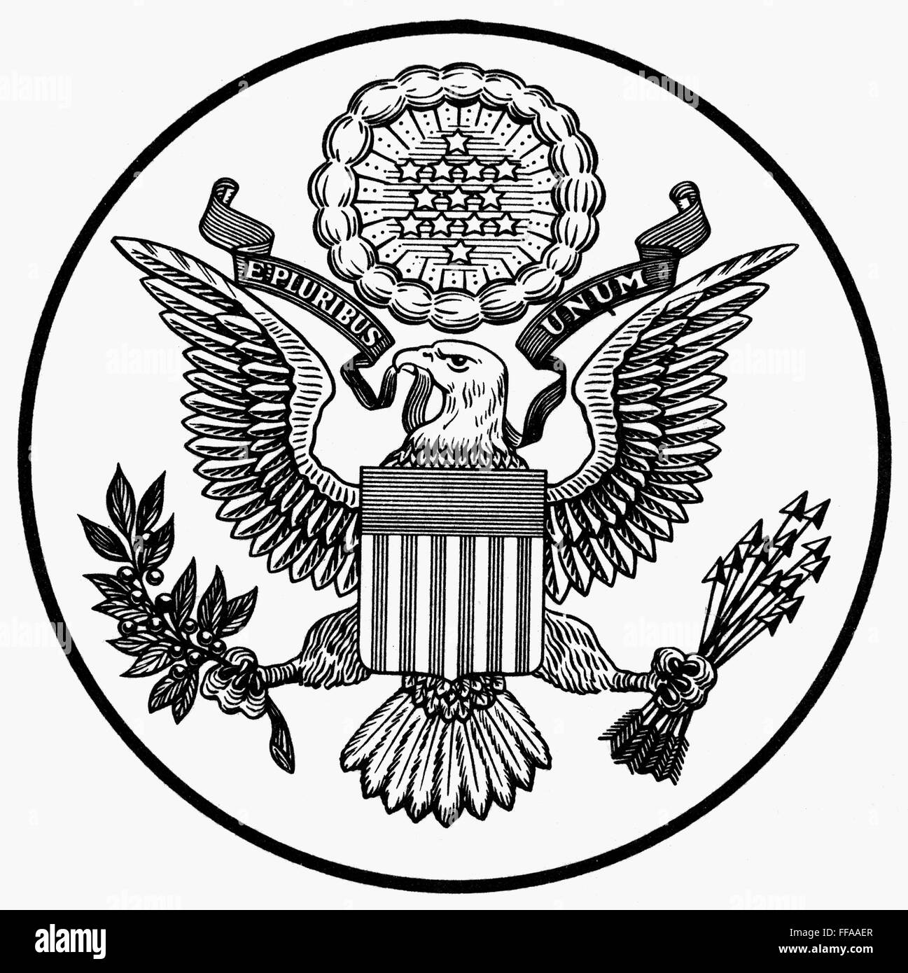 GREAT SEAL: UNITED STATES. /nThe Great Seal of the United States. NOTE ...