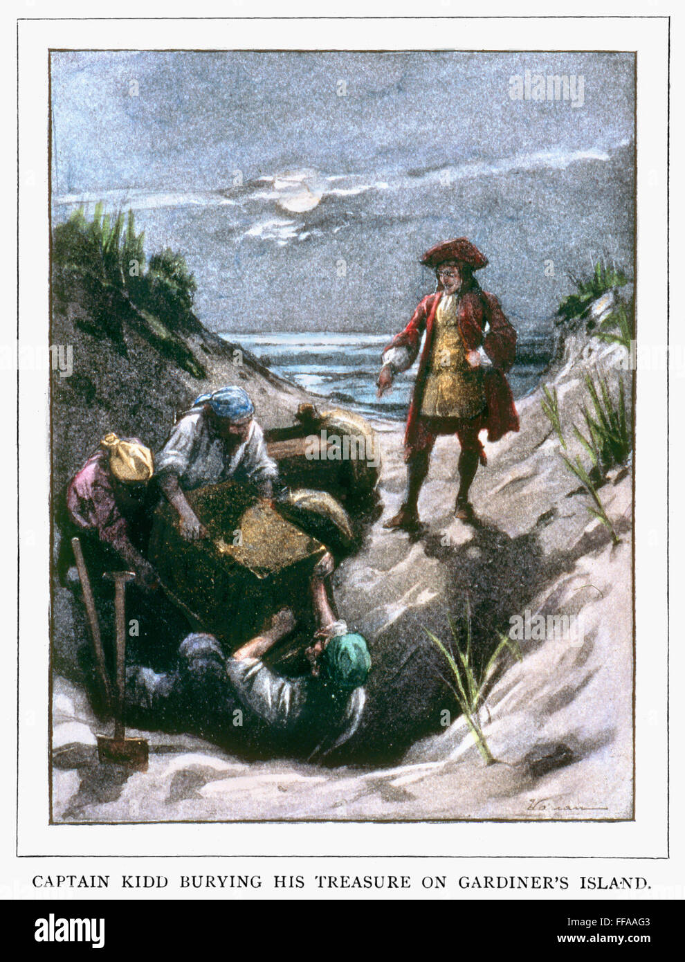 WILLIAM KIDD (c1645-1701). /nAlso known as Captain Kidd. Scottish ...