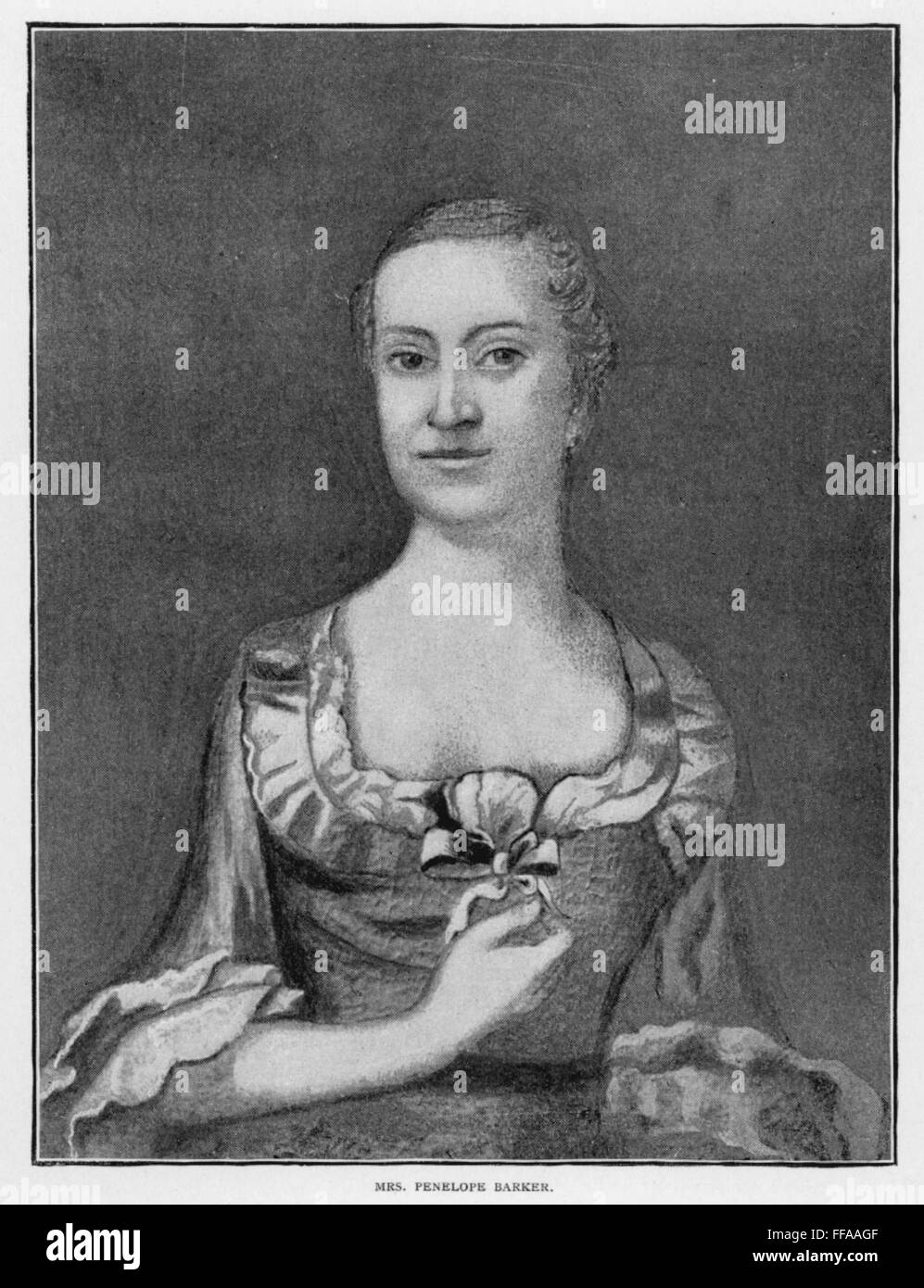 PENELOPE BARKER (1728-1796). /nNee Pagett. American patriot. After a ...