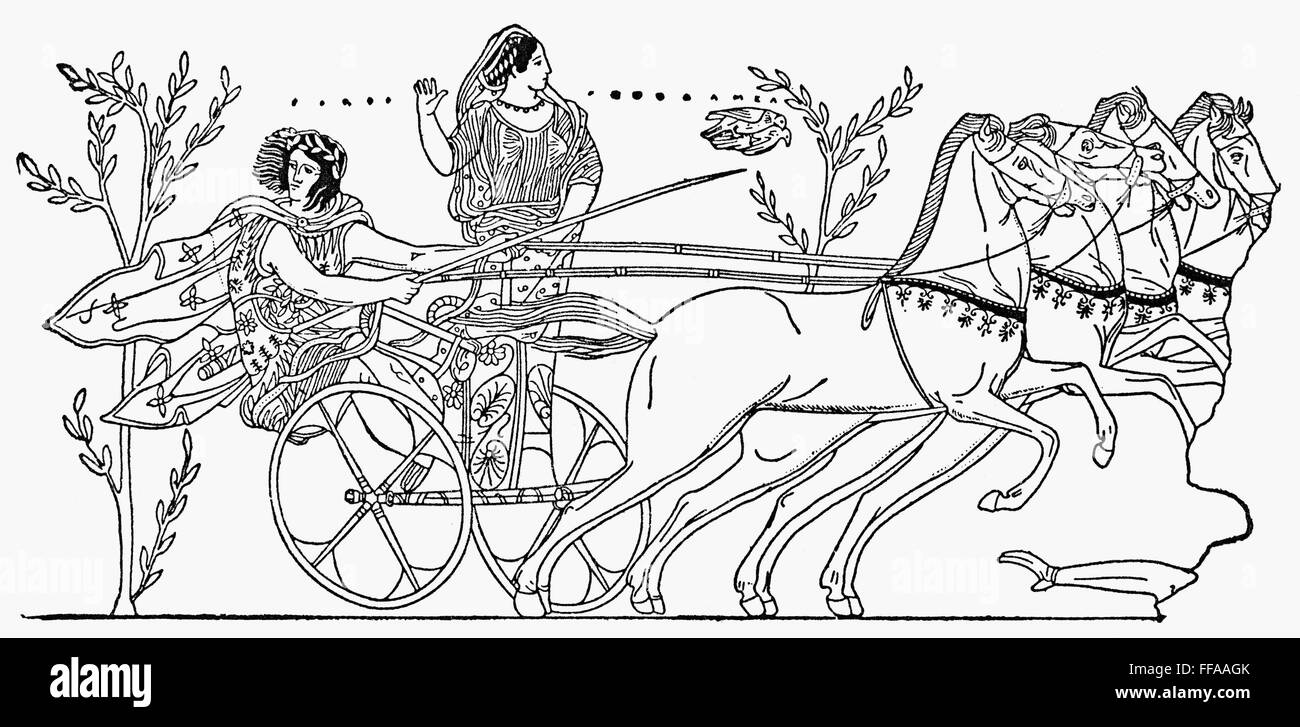 Women race greek vase hi-res stock photography and images - Alamy