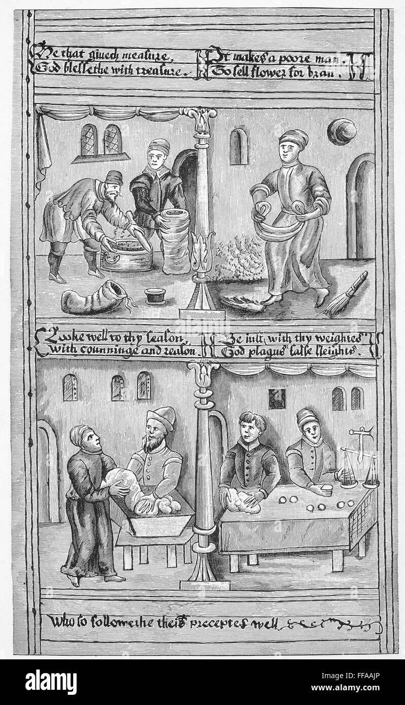 GUILDS: BAKERS. /nInstructions to the Baker's Guild of York, England ...