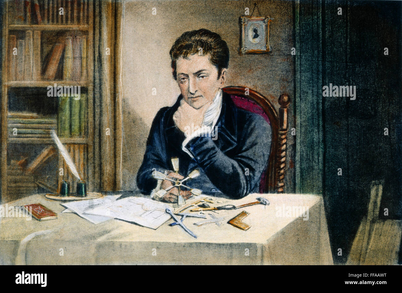 ROBERT FULTON (1765-1815). /nAmerican engineer and inventor. Fulton ...