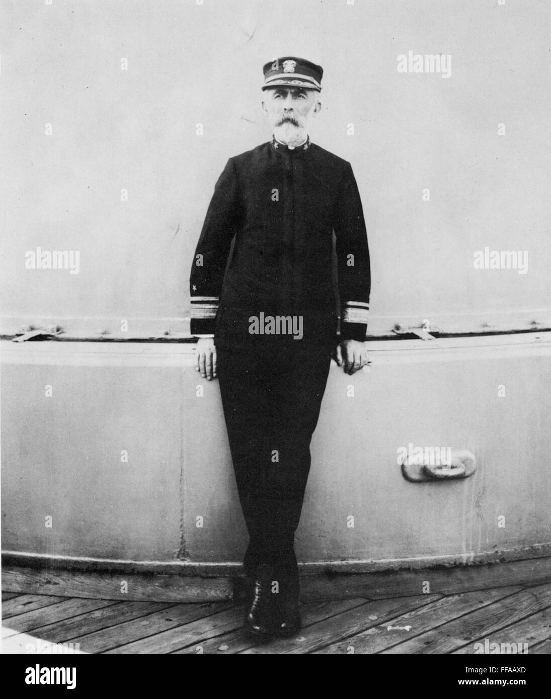 WILLIAM T. SAMPSON /n(1840-1902). American naval commander. Rear ...