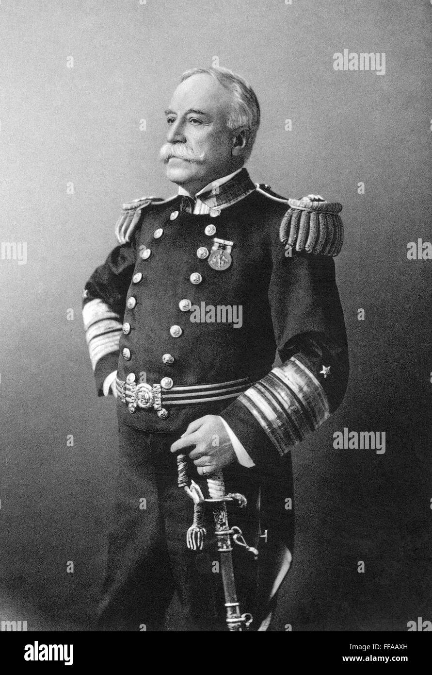 GEORGE DEWEY (1837-1917). /nAmerican naval commander Stock Photo - Alamy
