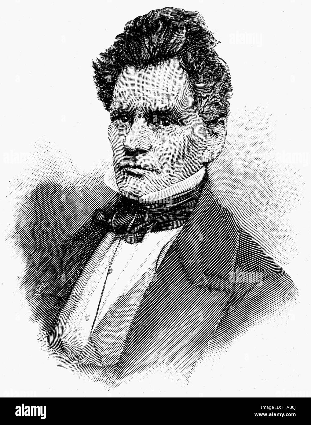 BENJAMIN FRANKLIN WADE /n(1800-1878). American lawyer and politician ...