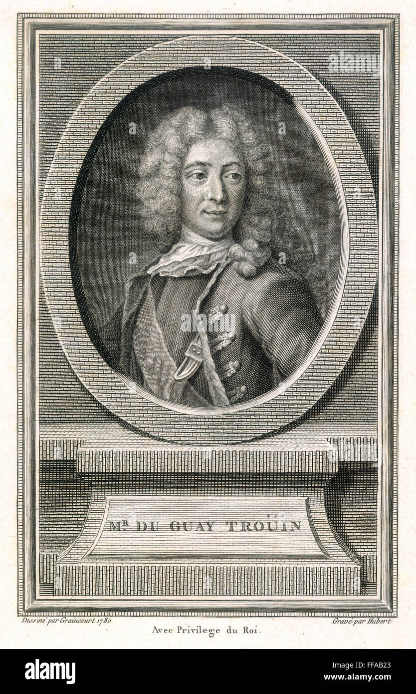 RENE DUGUAY-TROUIN /n(1673-1736). French sea captain Stock Photo - Alamy