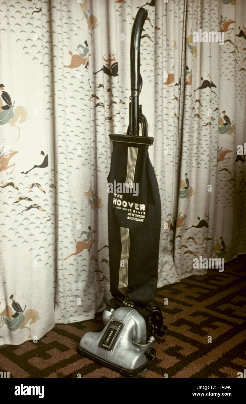 HOOVER VACUUM, 1936. /nHoover Junior Stock Photo - Alamy