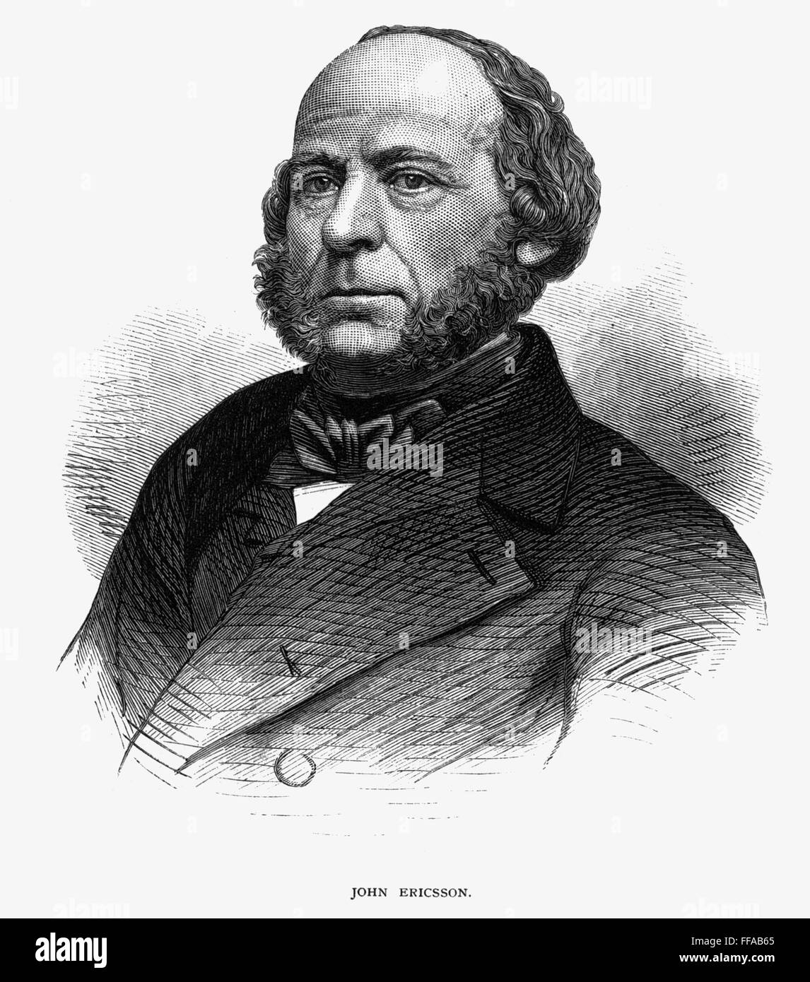 JOHN ERICSSON (1803-1889). /nSwedish (naturalized U.S.) engineer and ...