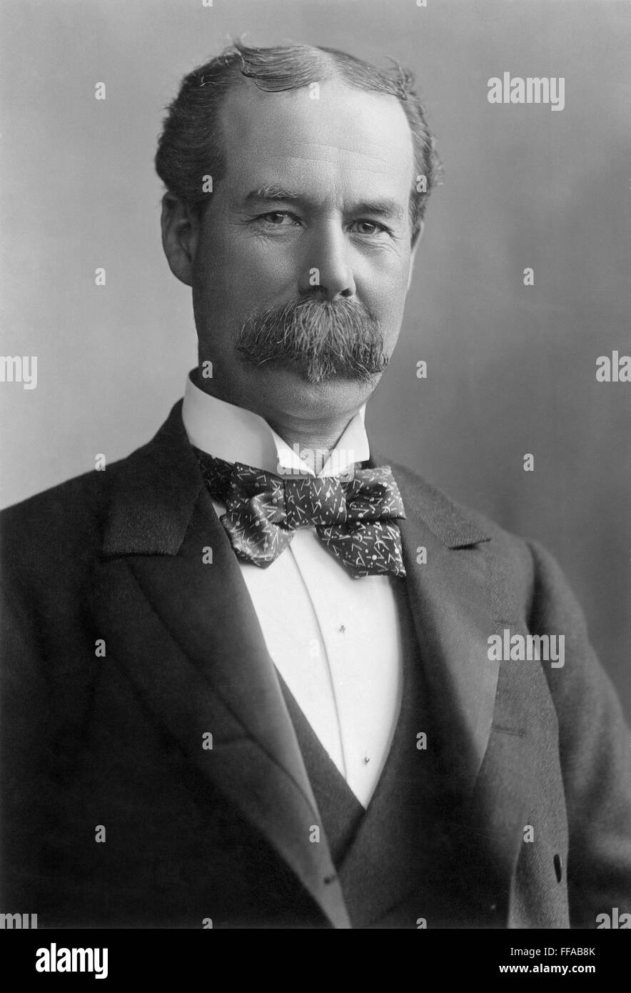 SIR THOMAS LIPTON (1850-1931). /nBritish merchant and yachtsman Stock ...