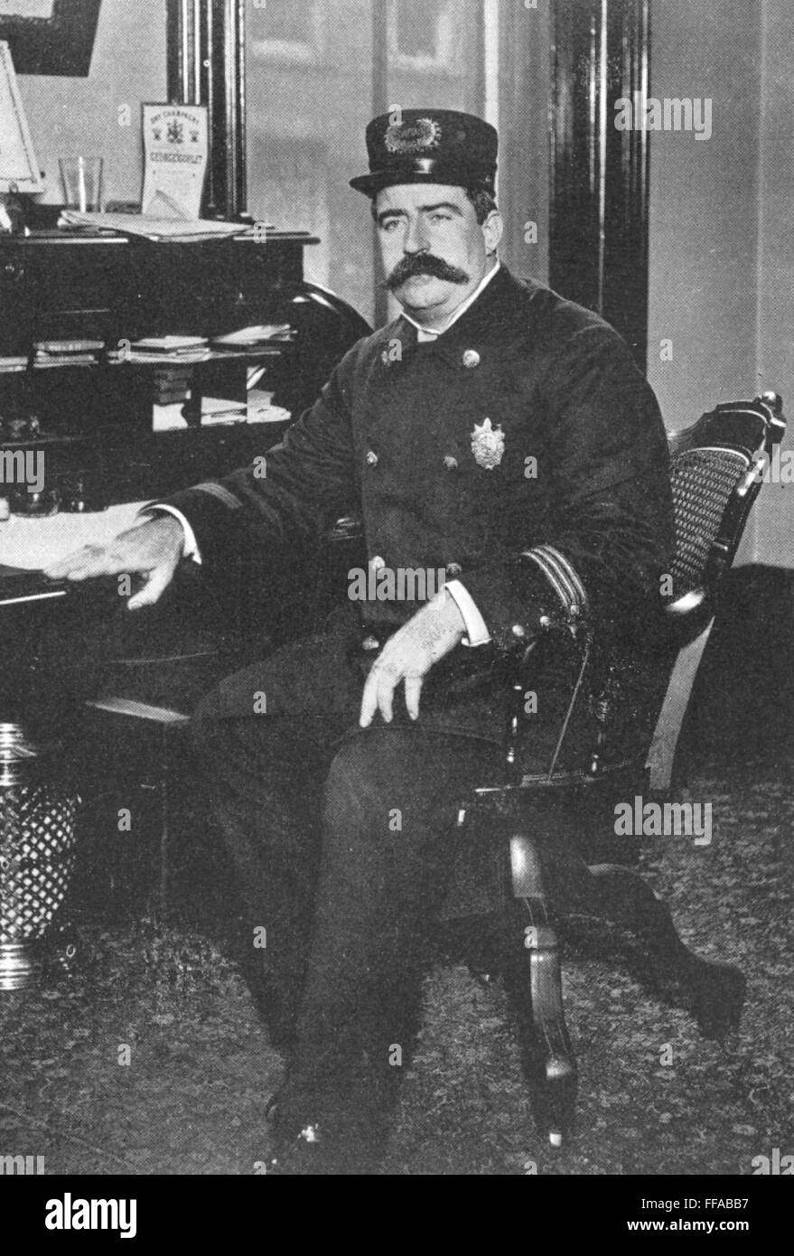 WILLIAM S. DEVERY (1854-1919). /nAmerican police officer. Photographed ...