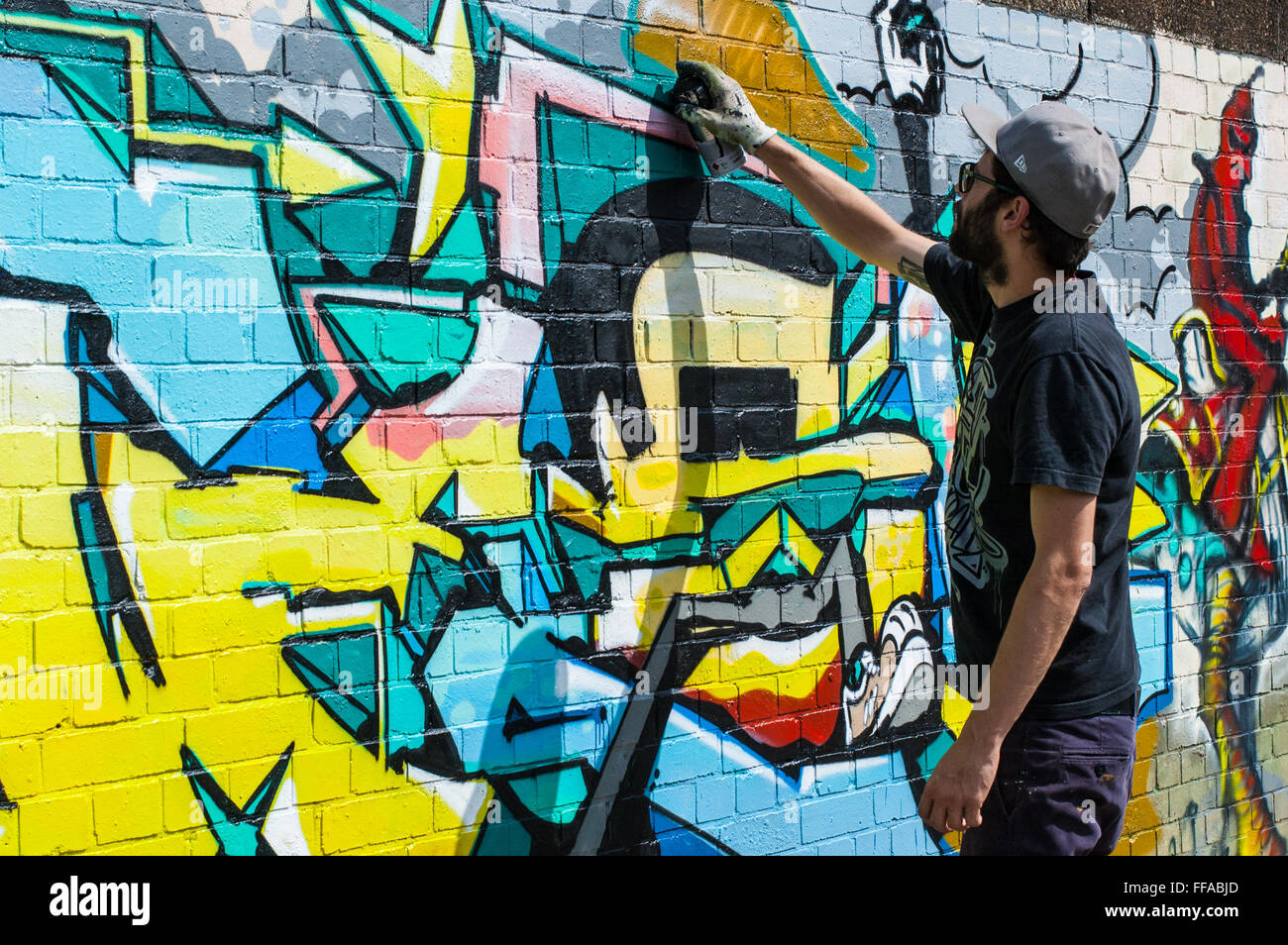 Graffiti writer hi-res stock photography and images - Alamy