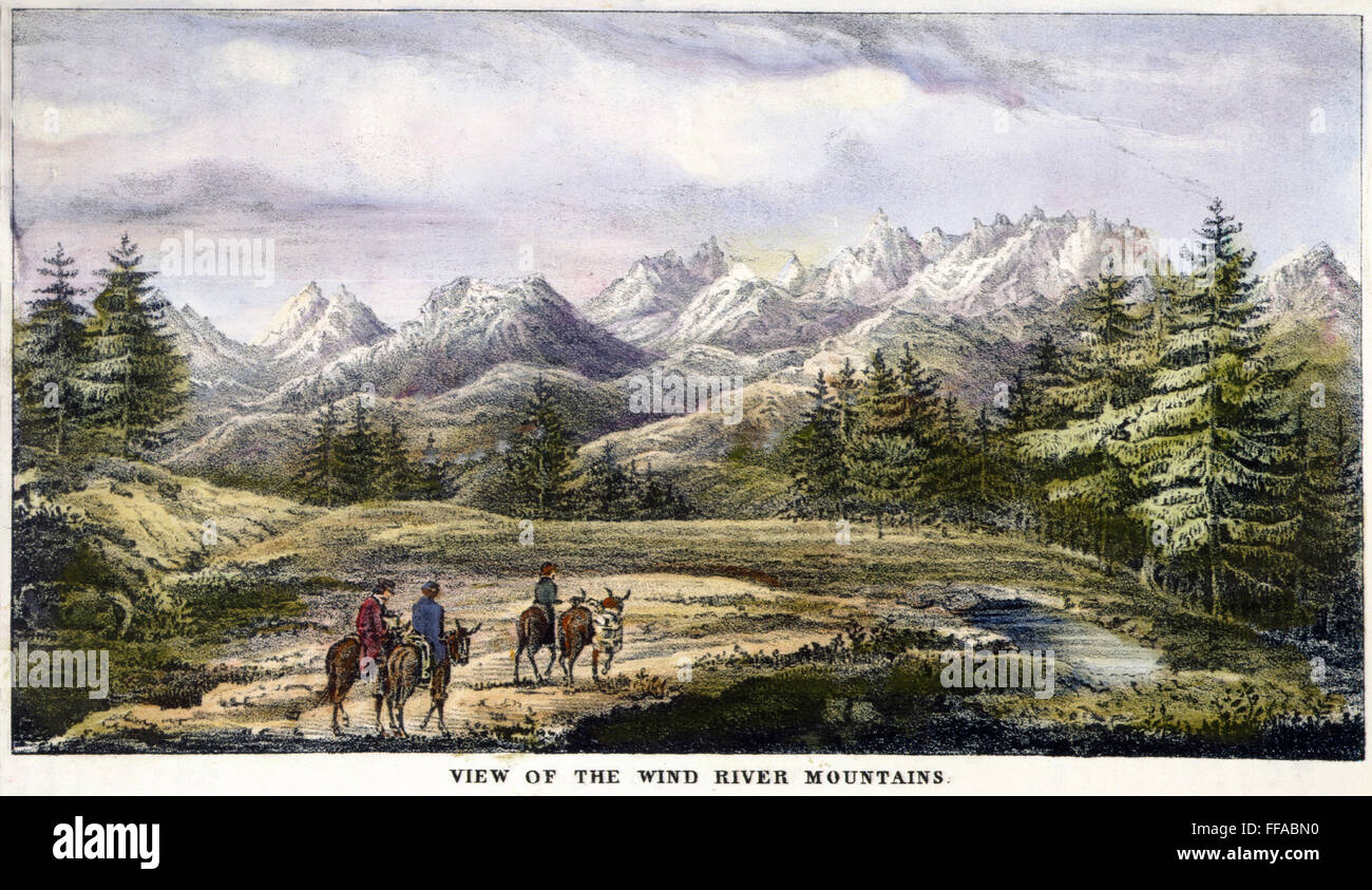 Expedition to the rocky mountains hi-res stock photography and images ...