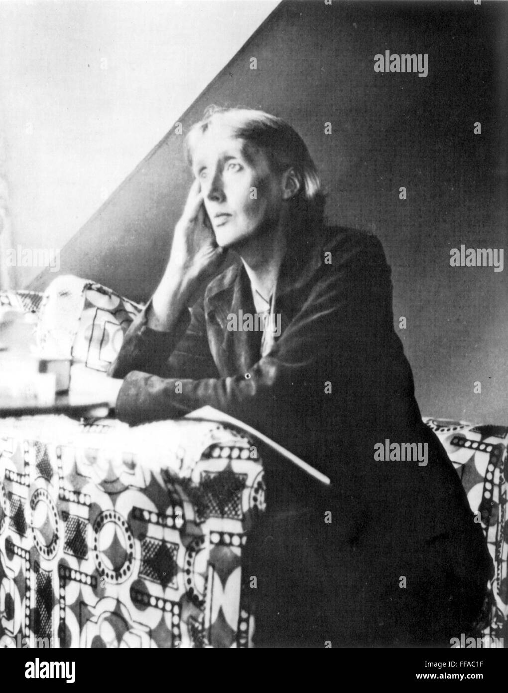 VIRGINIA WOOLF (1882-1941). /nEnglish writer; photographed in the 1930s ...