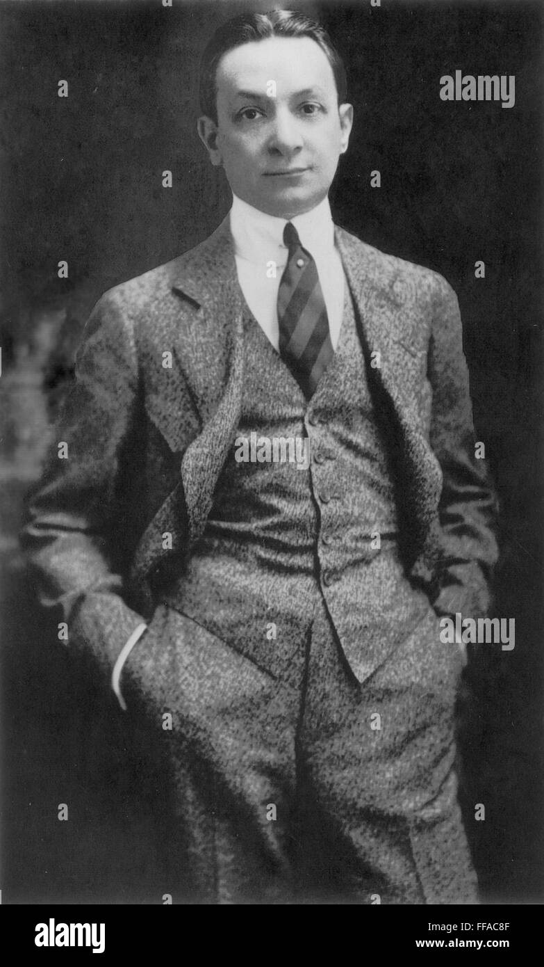 FLORENZ ZIEGFELD (1869-1932). /nAmerican theatrical producer Stock ...