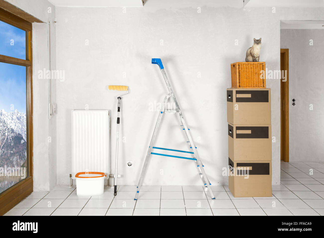 Empty ladder hi-res stock photography and images - Alamy