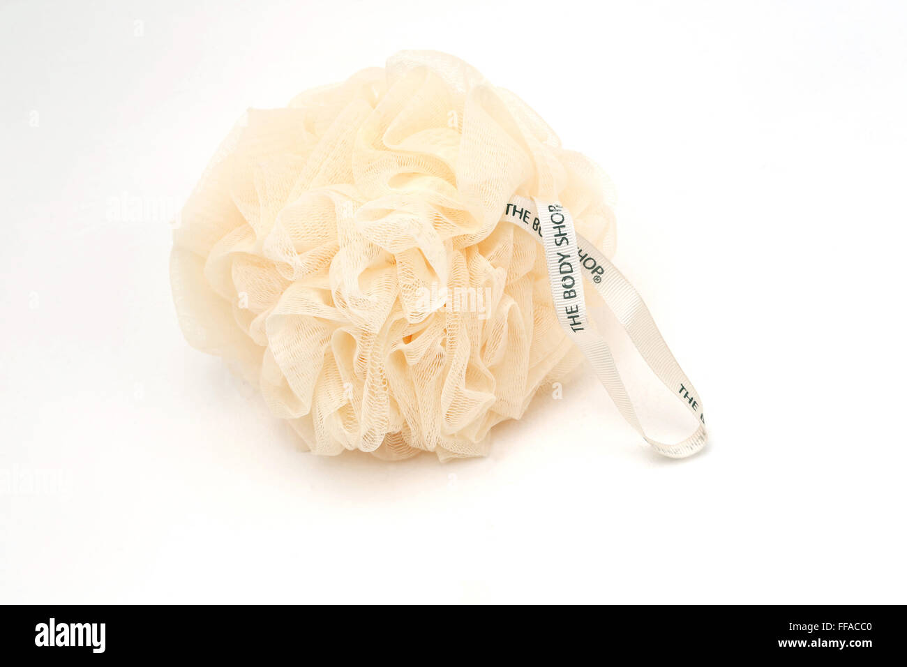 The Body Shop Body Puff Stock Photo - Alamy