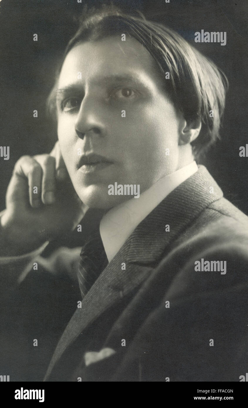 ALFRED CORTOT (1877-1962). /nFrench pianist; photographed in 1923 Stock ...