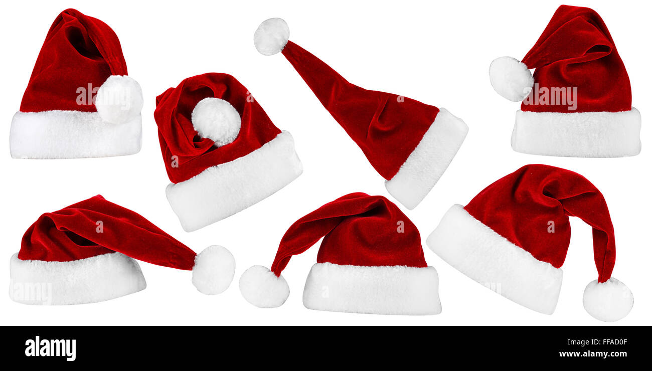 Red hat santa claus Cut Out Stock Images & Pictures - Alamy