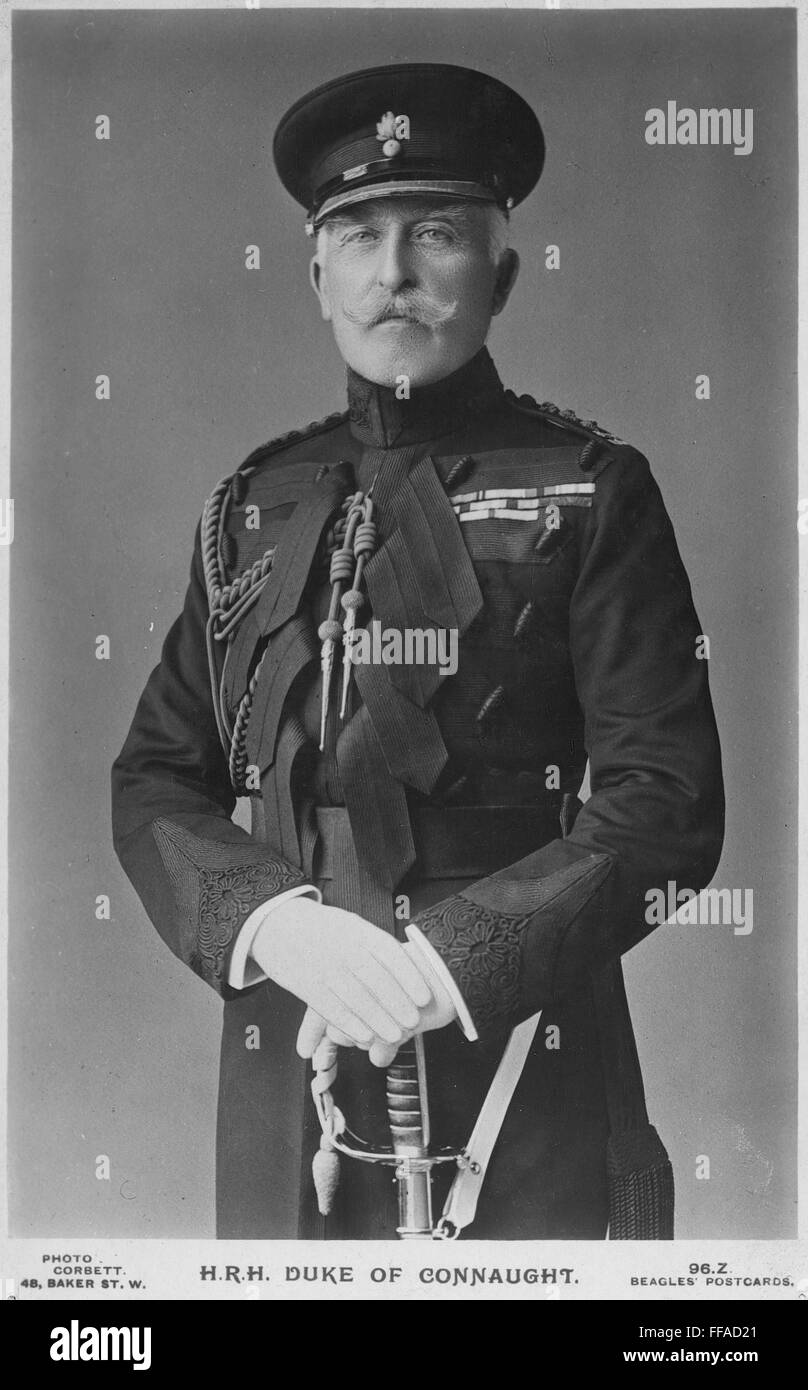 ARTHUR, DUKE OF CONNAUGHT /n(1850-1942). British prince and soldier ...