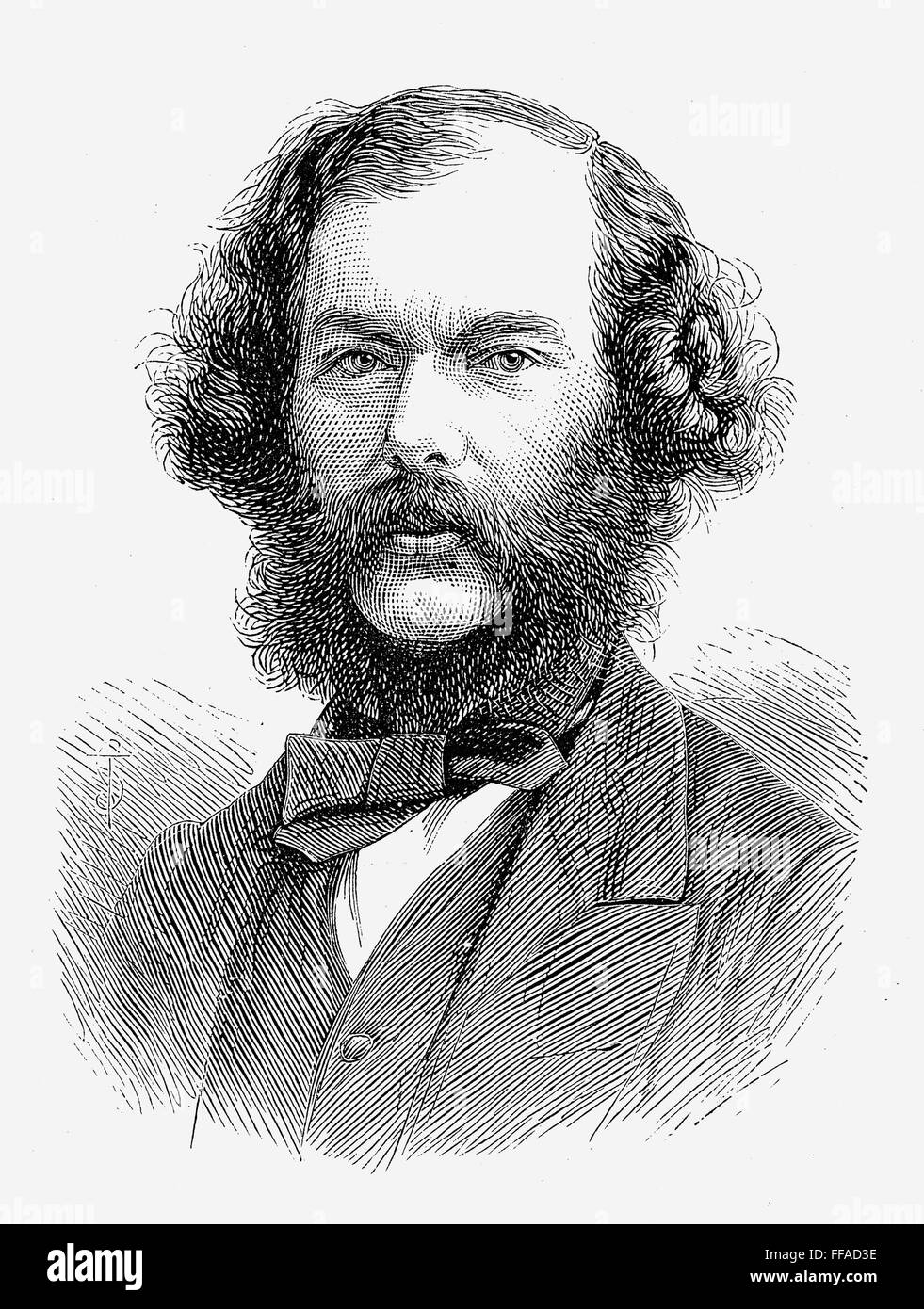 GEORGE HENRY LEWES /n(1817-1878). English philosopher and critic. Wood ...