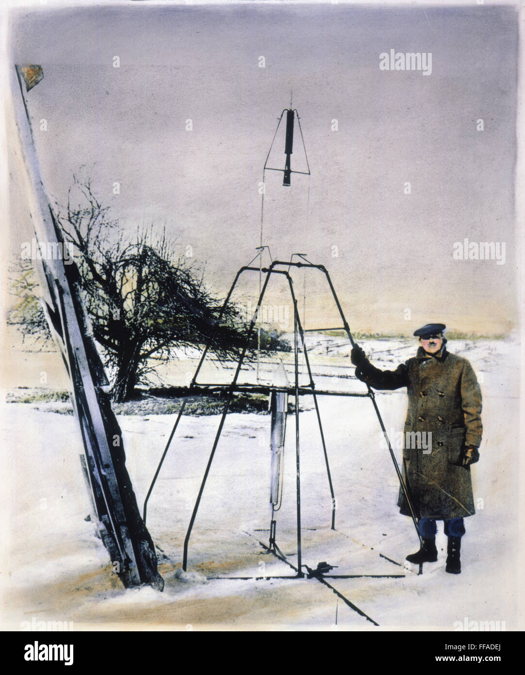 ROBERT HUTCHINGS GODDARD /n(1862-1945). American physicist. With the ...