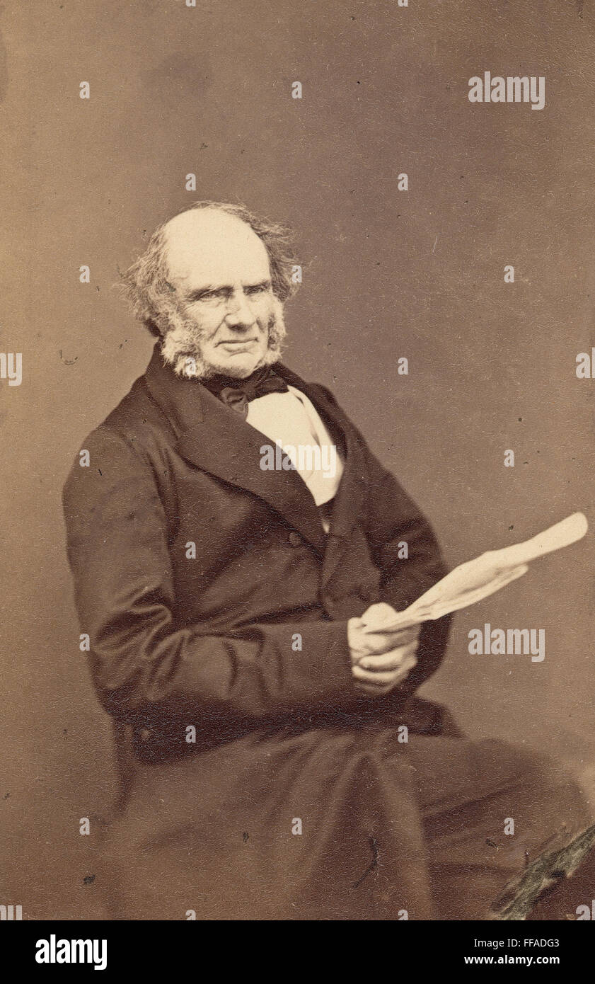 LORD JOHN RUSSELL /n(1792-1878). English statesman. Original carte-de ...