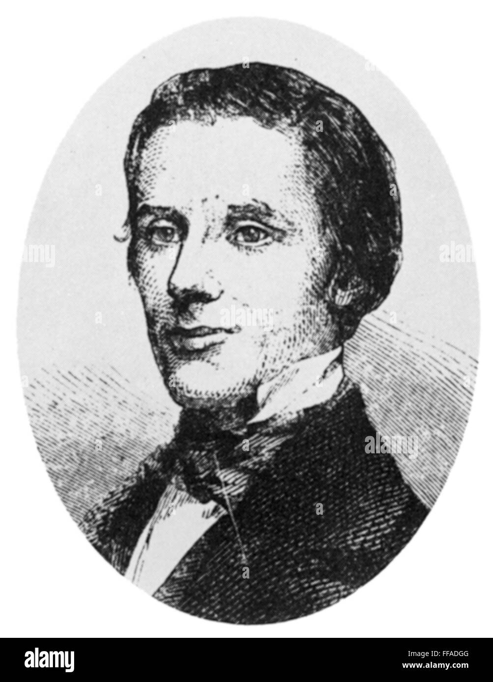 ALFRED E. BEACH (1826-1896). /nAmerican editor and inventor Stock Photo ...