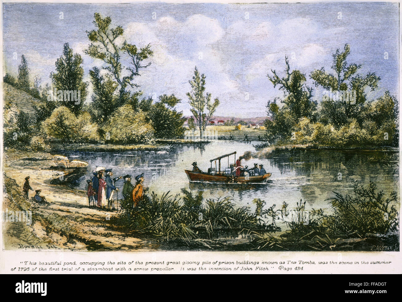 Inventor of steamboat hi-res stock photography and images - Alamy