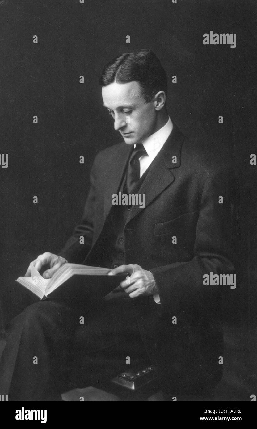 HARVEY CUSHING (1869-1939). /nAmerican surgeon. Photographed 1907 Stock ...