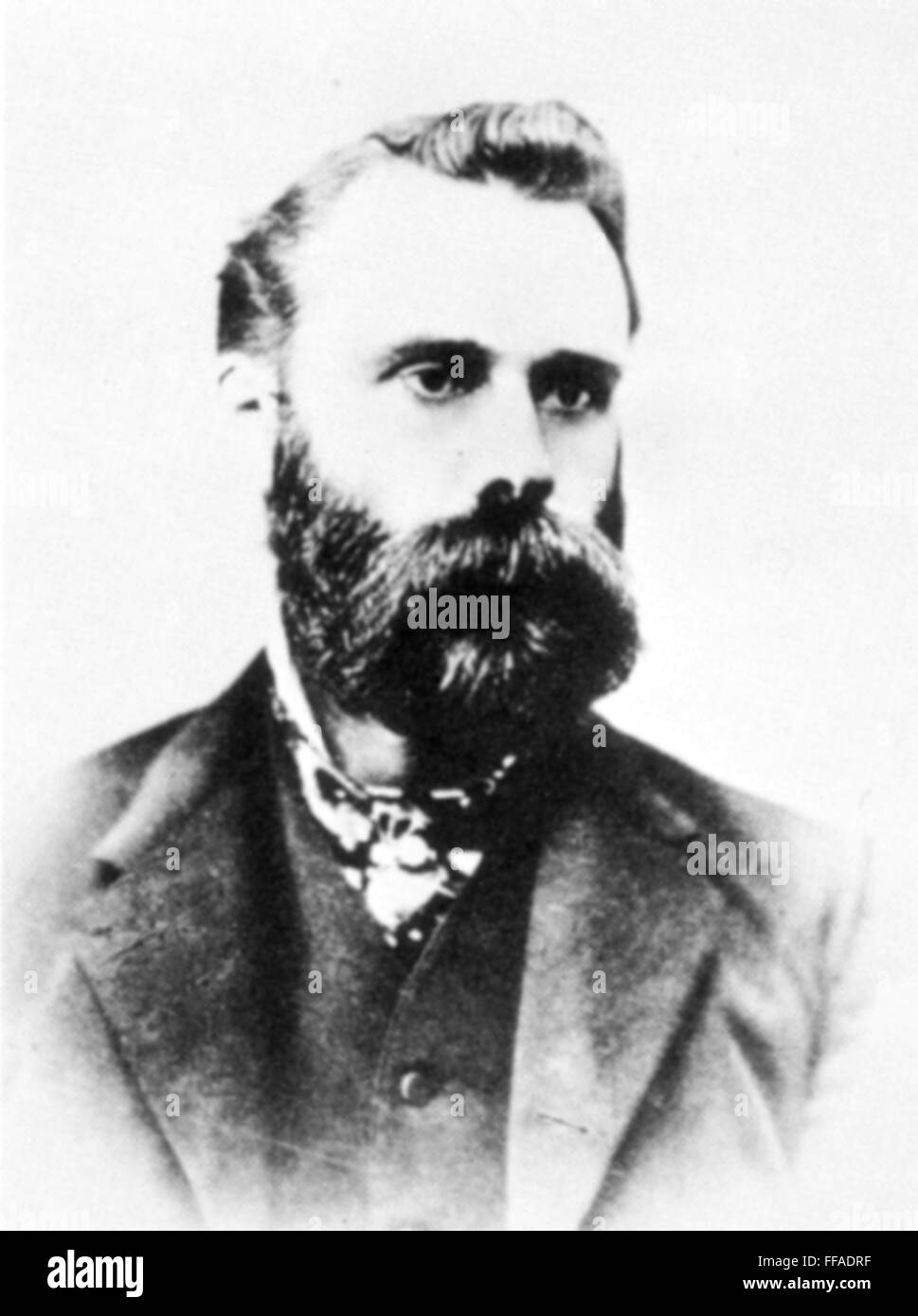 CHARLES DOW (1851-1902). /nAmerican financial journalist Stock Photo ...