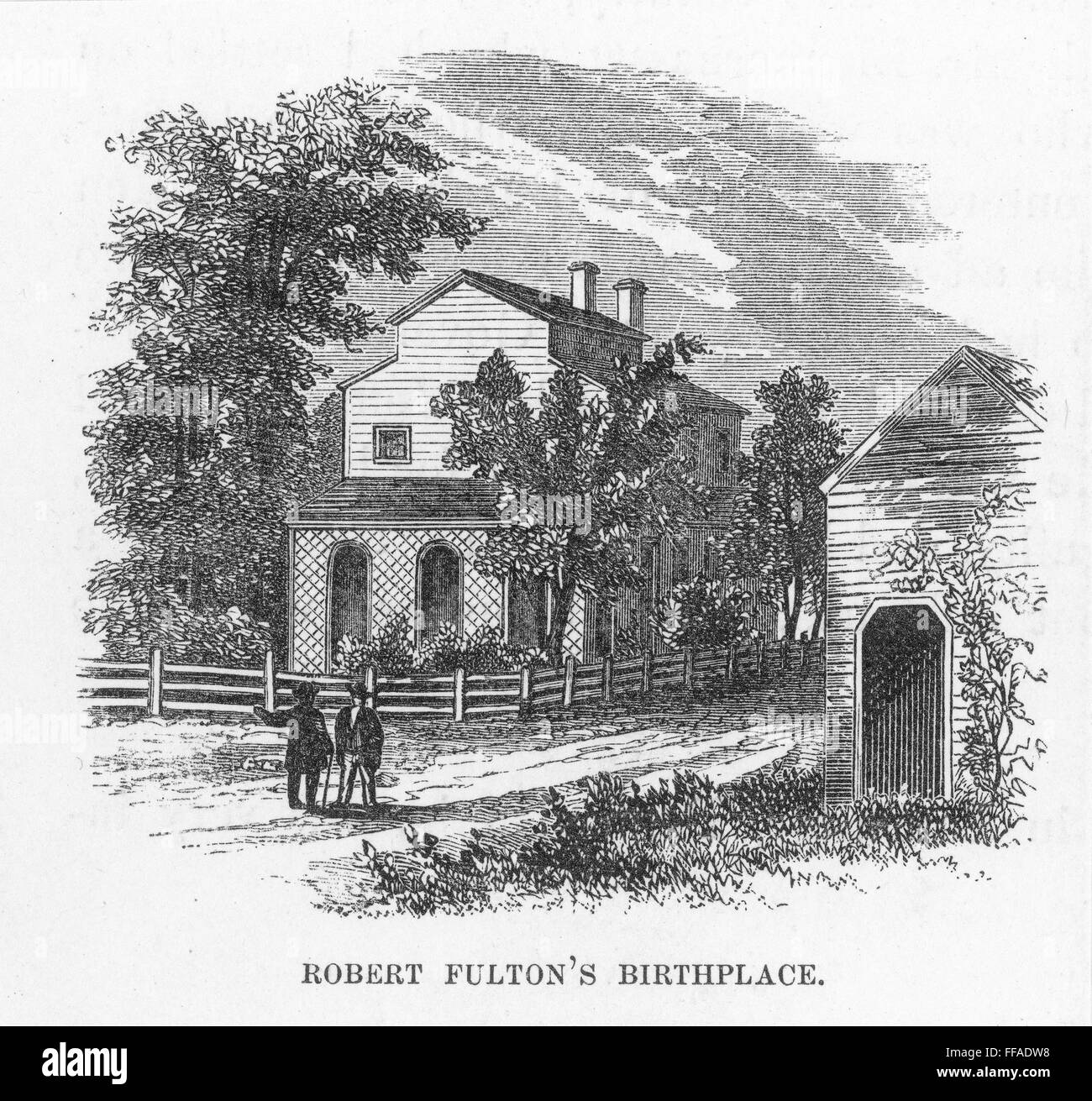 ROBERT FULTON (1765-1815). /nAmerican engineer and inventor. Fulton's ...