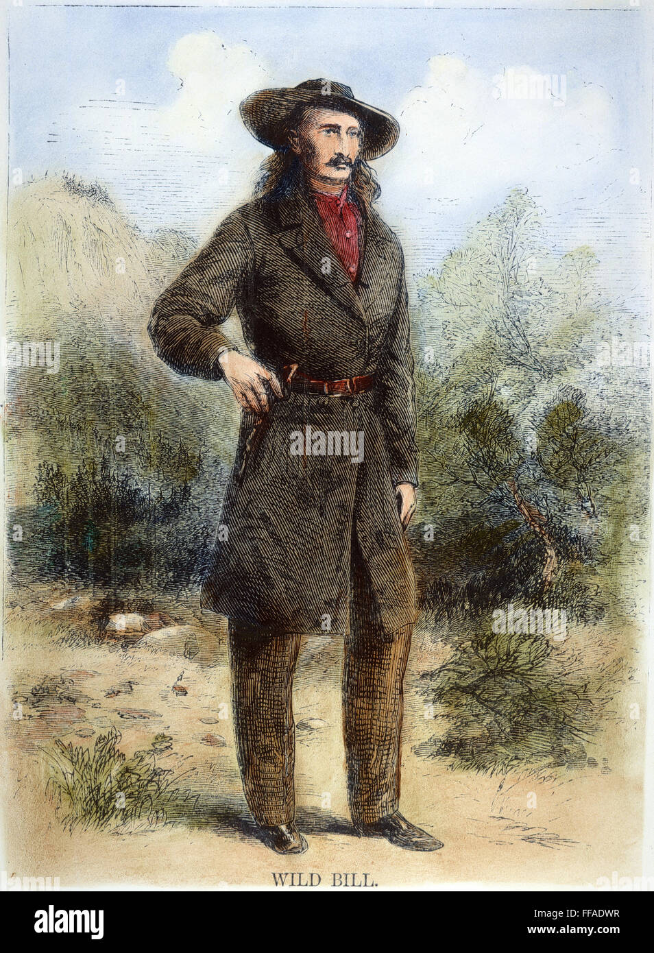 WILD BILL HICKOK (1837-1876). /nNΘ James Butler Hickock. American scout ...