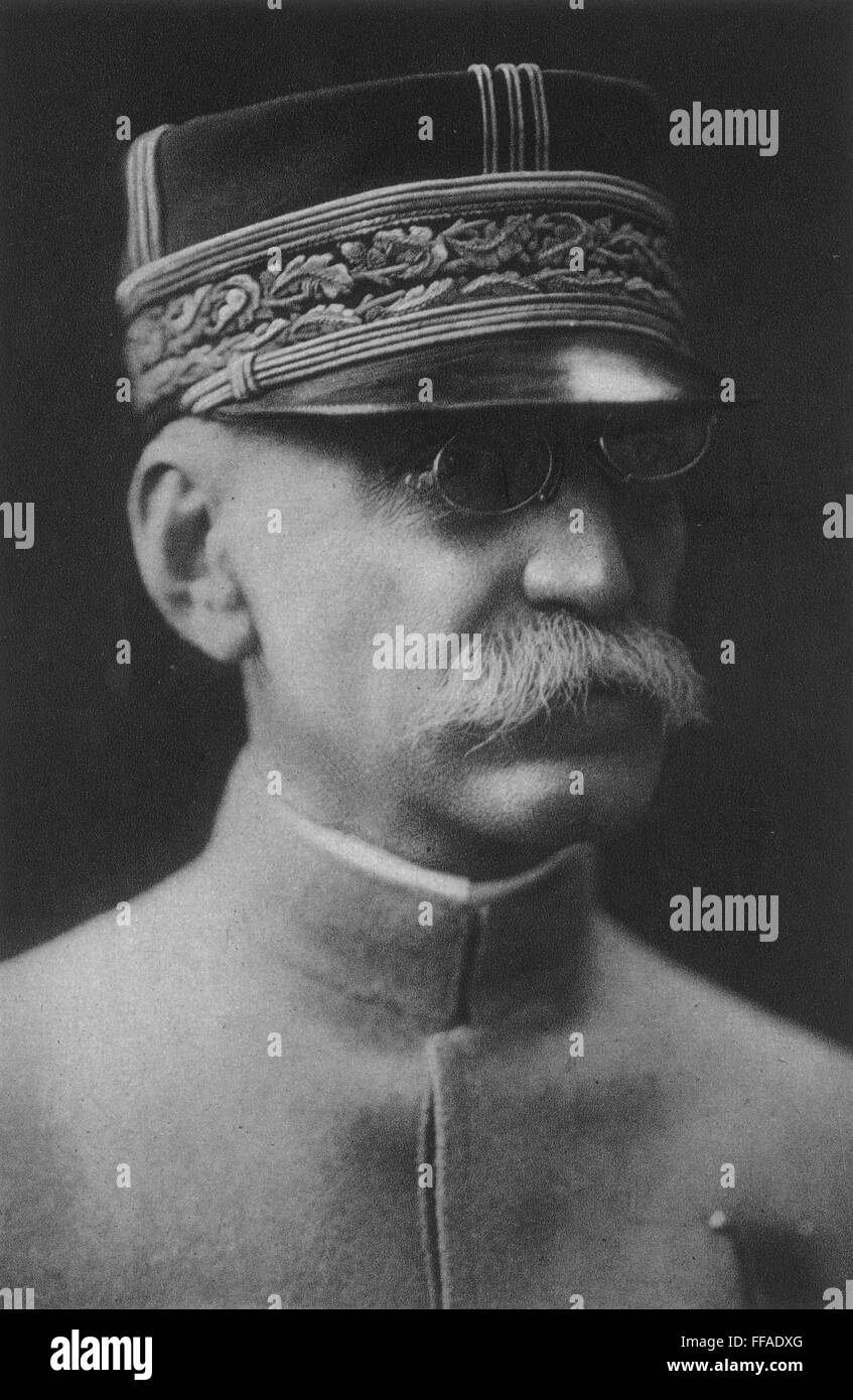 JOSEPH-SIMON GALLIENI /n(1849-1916). French army officer and colonial ...