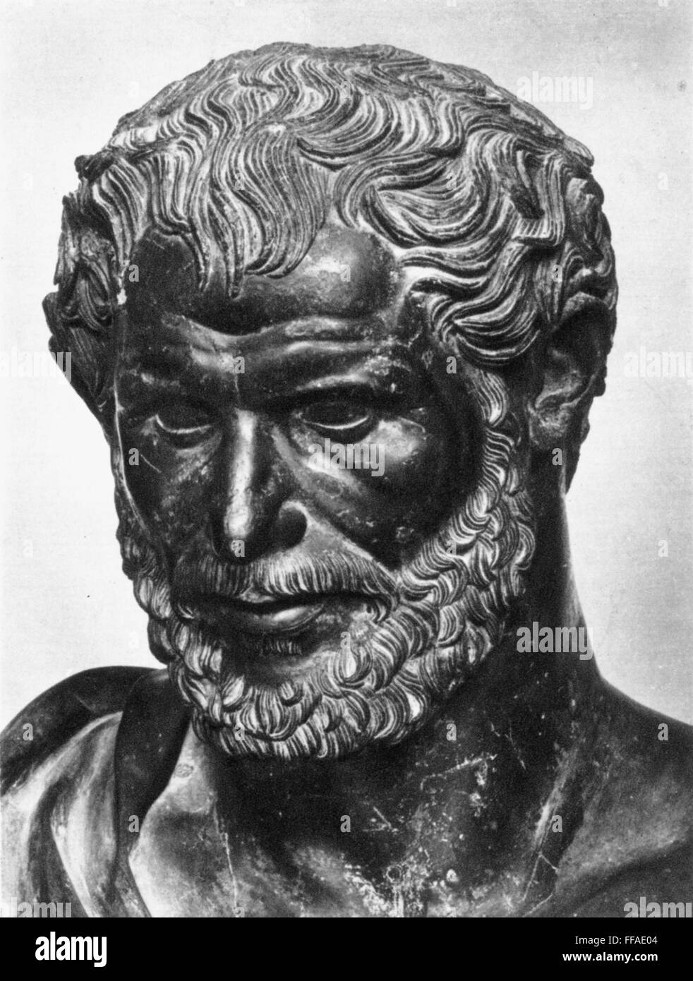 Portrait bust of democritus hi-res stock photography and images - Alamy