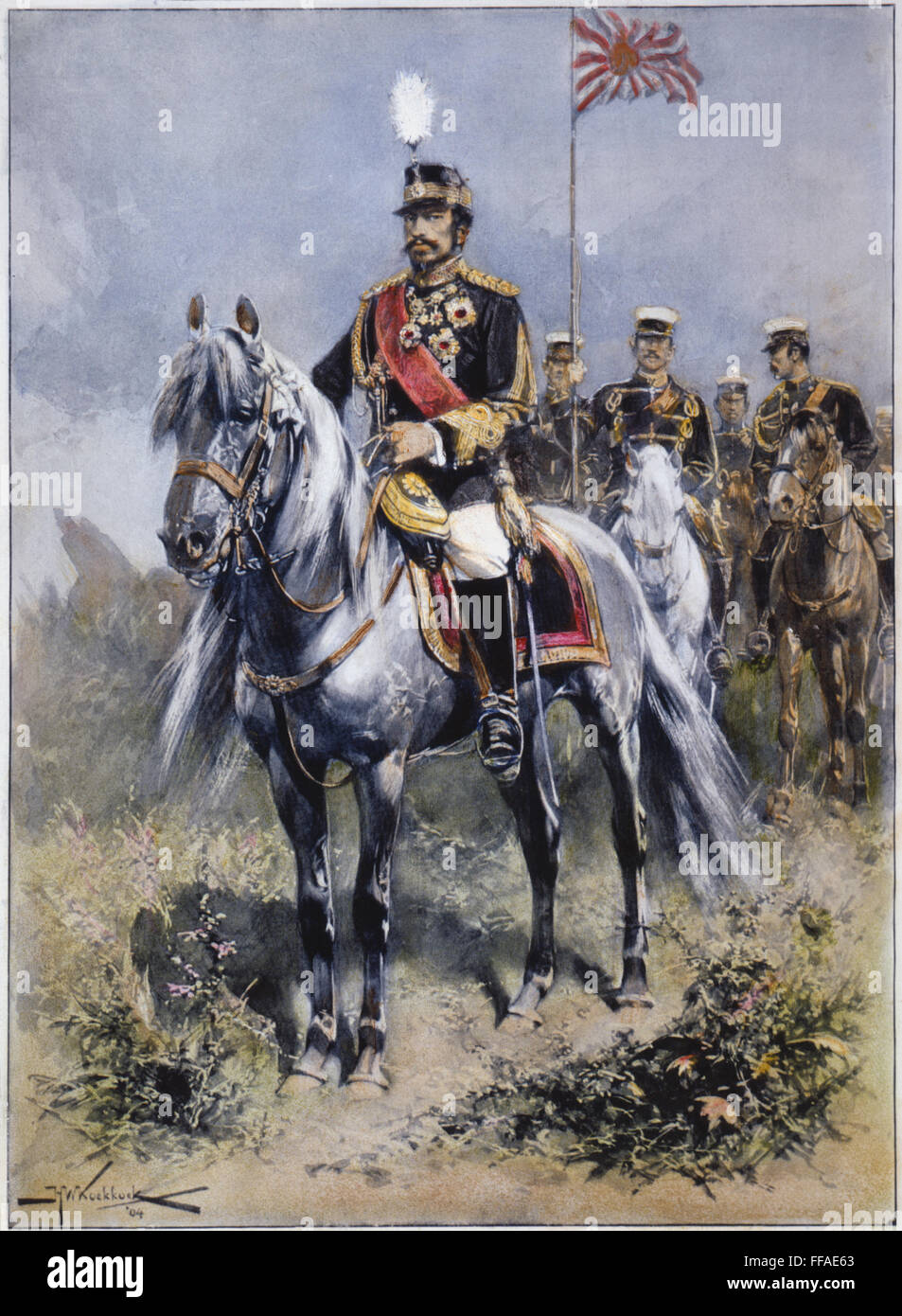 MUTSUHITO (1852-1912)./nJapanese Emperor Mutsuhito: illustration ...