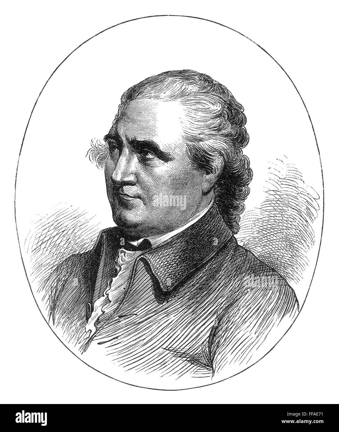 COLONEL ISAAC BARRE /n(1726-1802). British soldier and politician. Wood ...