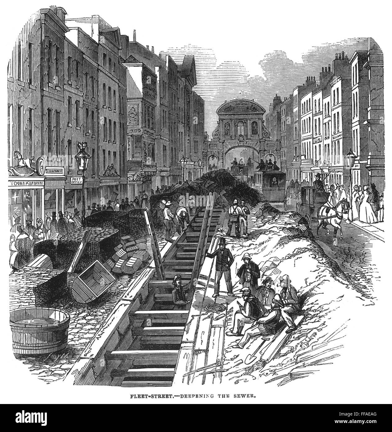 Sewer london hi-res stock photography and images - Alamy