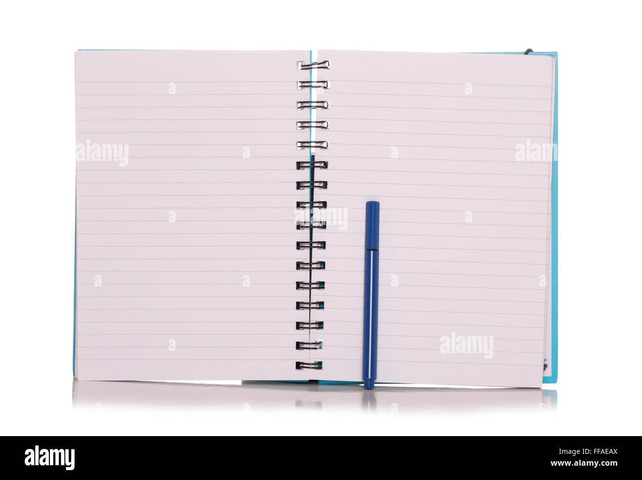 open notebook studio cut out Stock Photo - Alamy