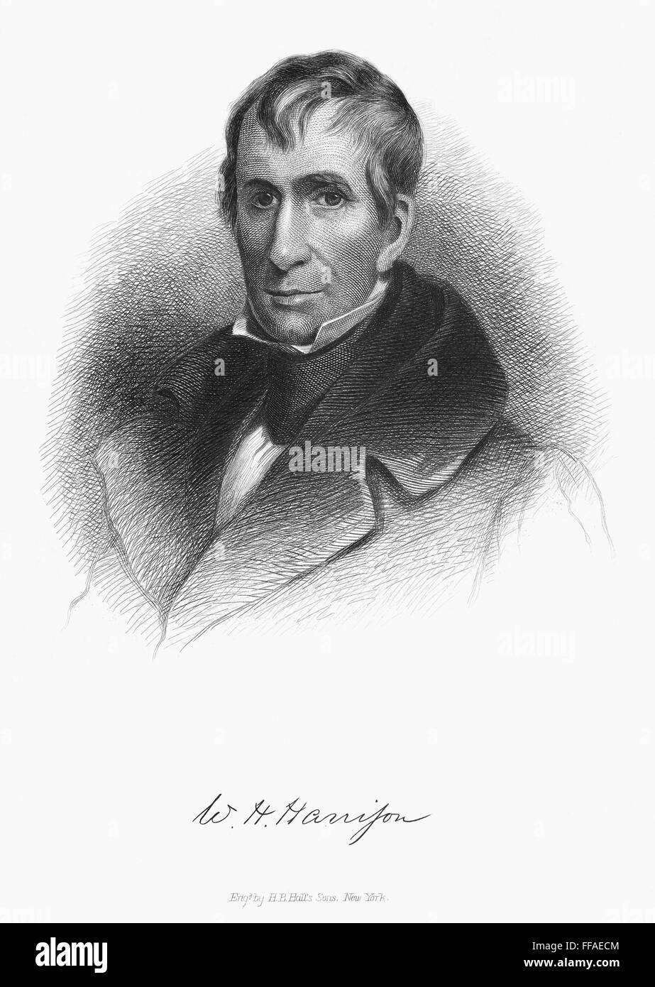 WILLIAM HENRY HARRISON /n(1773-1841). Ninth President of the United ...