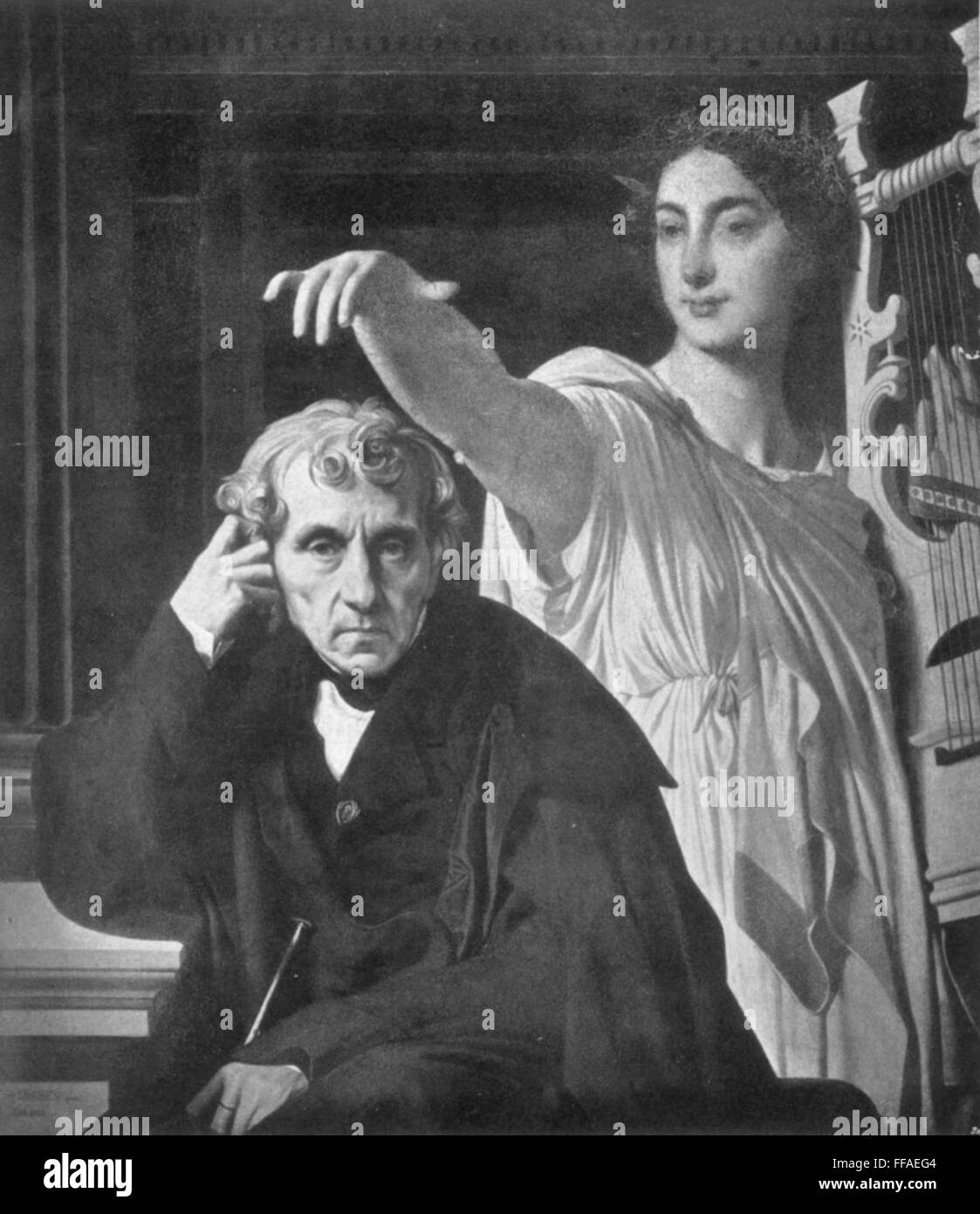 LUIGI CARLO CHERUBINI /n(1760-1842). Italian composer Stock Photo - Alamy