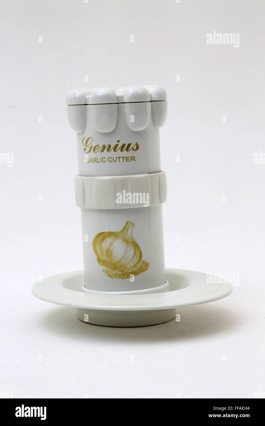 Genius garlic cutter hi-res stock photography and images - Alamy