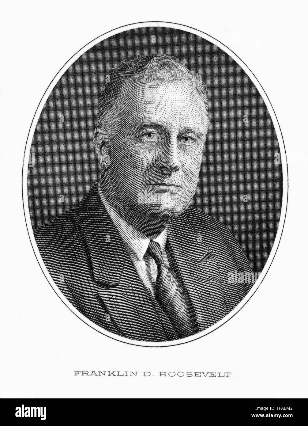 FRANKLIN DELANO ROOSEVELT /n(1882-1945). 32nd President of the United ...